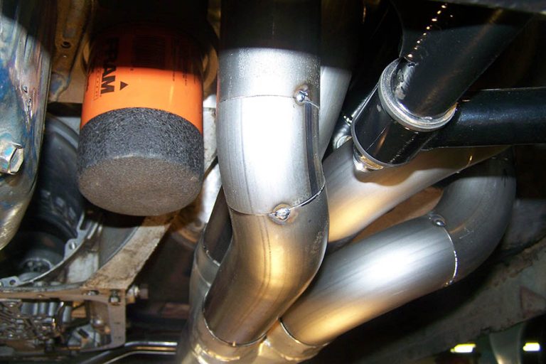 #SBR-128 - ‘62-’67 CHEVY II SMALL BLOCK - SB Race header for TCI front ...